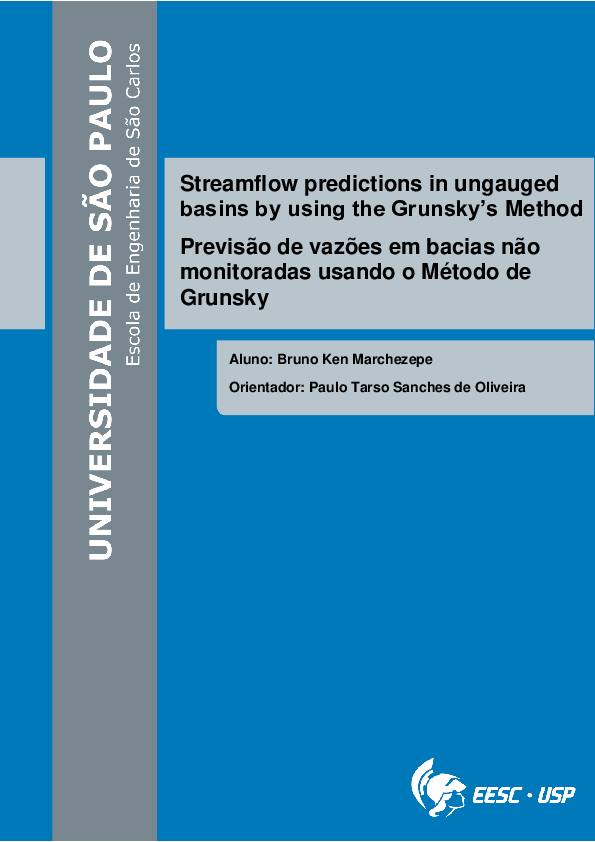 (PDF) Streamflow predictions in ungauged basins by using the Grunsky\'s Method