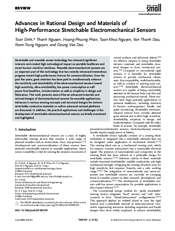 (PDF) Advances in Rational Design and Materials of High‐Performance ...