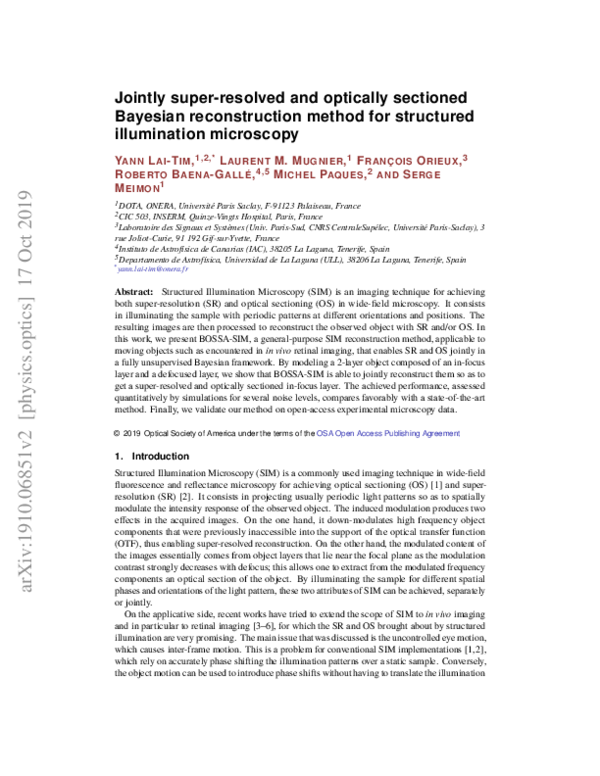 (PDF) Jointly super-resolved and optically sectioned Bayesian reconstruction method for ...