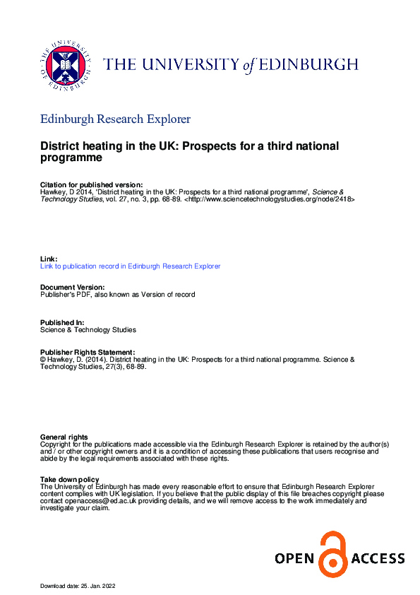 (PDF) Edinburgh Research Explorer