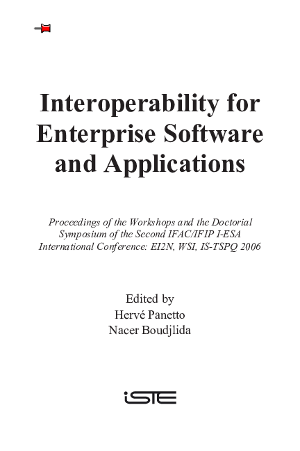 (PDF) Interoperability of Enterprise Software and Applications