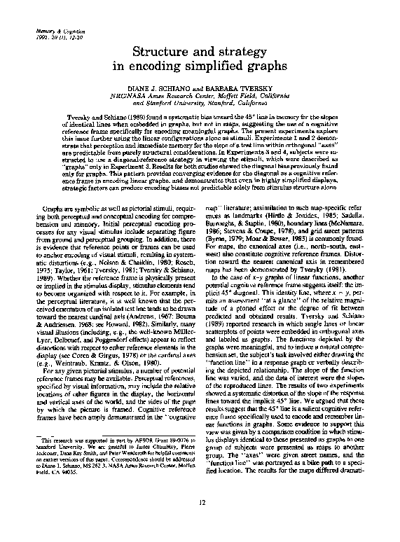 (PDF) Structure and strategy in encoding simplified graphs