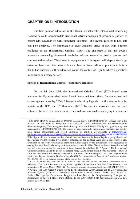 (PDF) CHAPTER ONE: INTRODUCTION