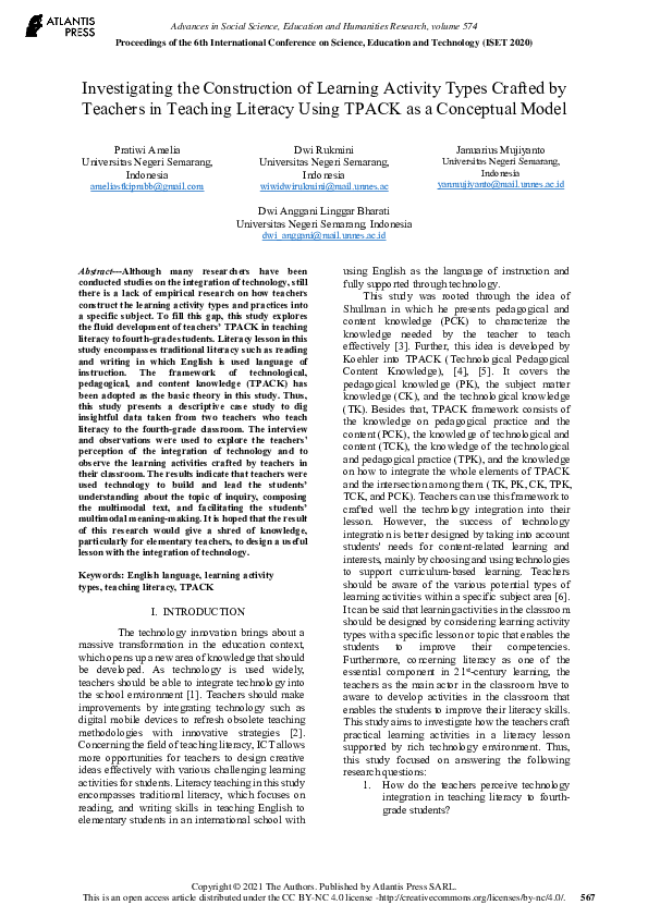 (PDF) Investigating the Construction of Learning Activity Types Crafted ...
