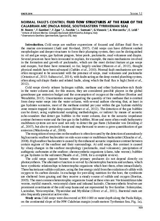 (PDF) noRMAL fAULtS ContRoL UId ow StRUCtURES At thE REAR of thE ...