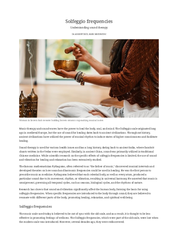 (PDF) Solfeggio frequencies