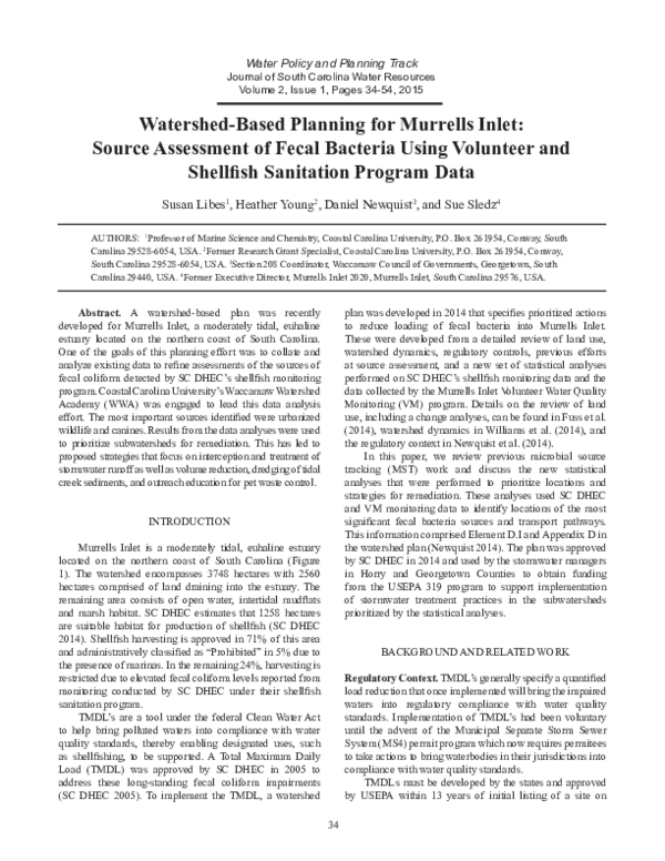 (PDF) USA. 3 Section 208 Coordinator, Waccamaw Council of Governments