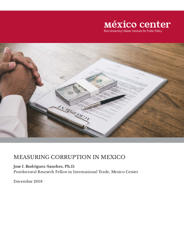 (PDF) Measuring Corruption in Mexico