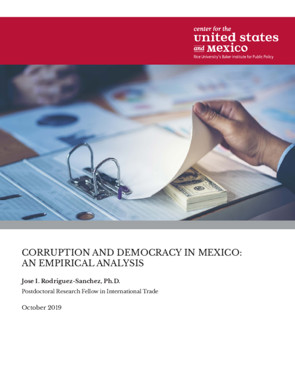 (PDF) Corruption and Democracy in Mexico: An Empirical Analysis