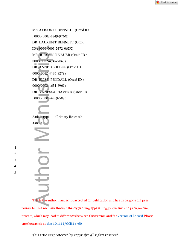 (PDF) Thermal optima of gross primary productivity are closely aligned ...