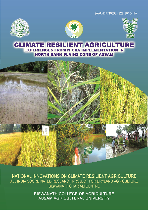 (PDF) Climate Resilient Agriculture Experiences from NICRA ...