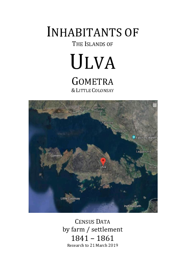 (PDF) 2019 Inhabitants of the Islands of Ulva, Gometra and Little ...