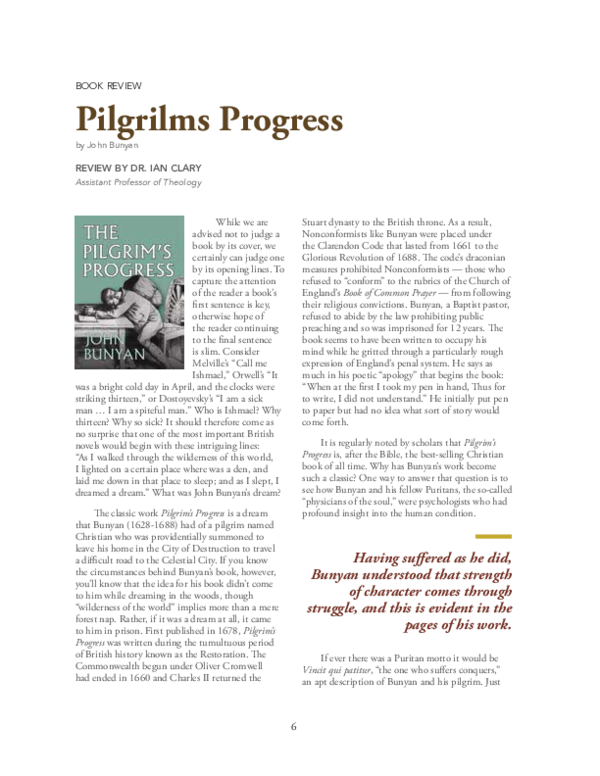 (PDF) Pilgrim's Progress (John Bunyan)