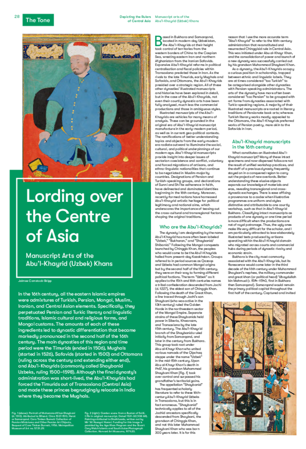 (PDF) Lording over the Centre of Asia: Manuscript Arts of the Abu’l ...