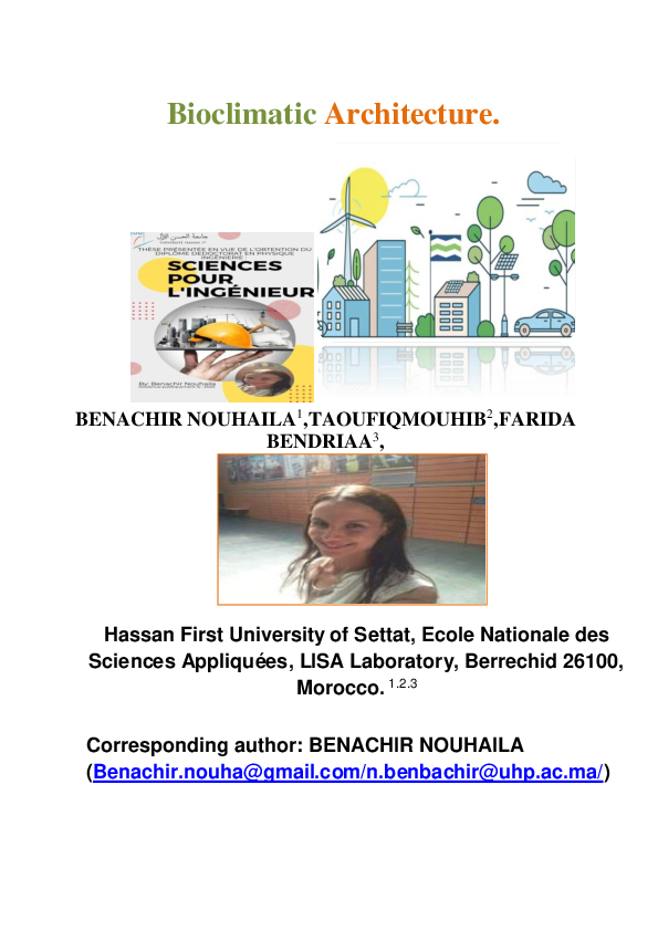 (PDF) Bioclimatic Architecture