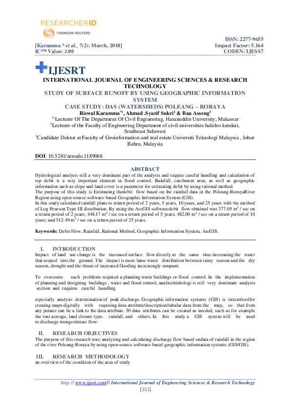 (PDF) Ijesrt International Journal of Engineering Sciences & Research ...