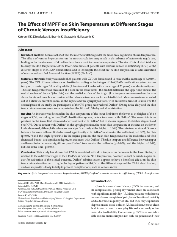 (PDF) The effect of MPFF on skin temperature at different stages of ...