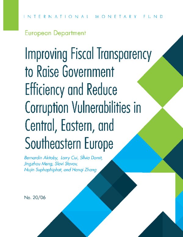 (PDF) Improving Fiscal Transparency to Raise Government Efficiency and ...