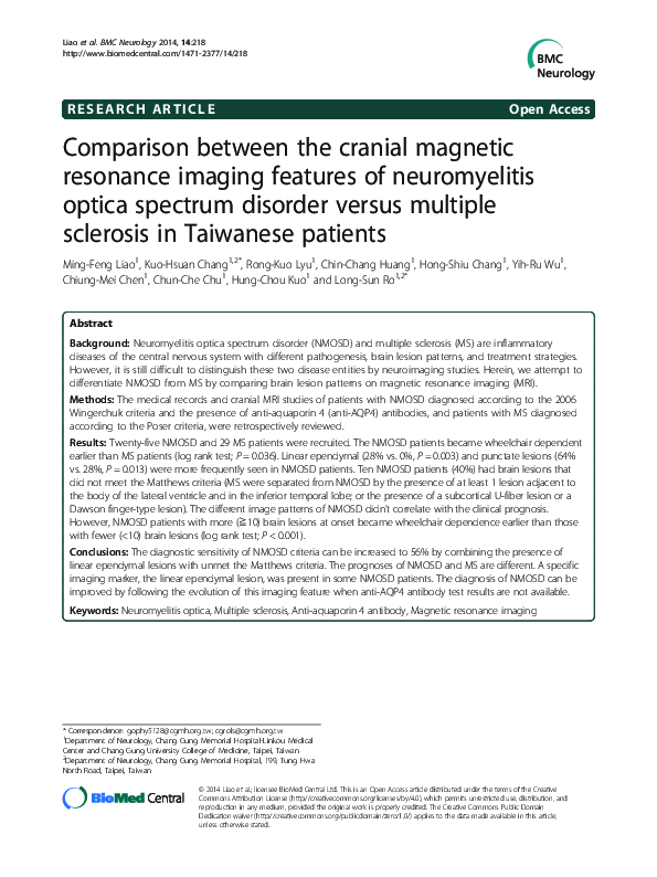 (PDF) Comparison between the cranial magnetic resonance imaging ...