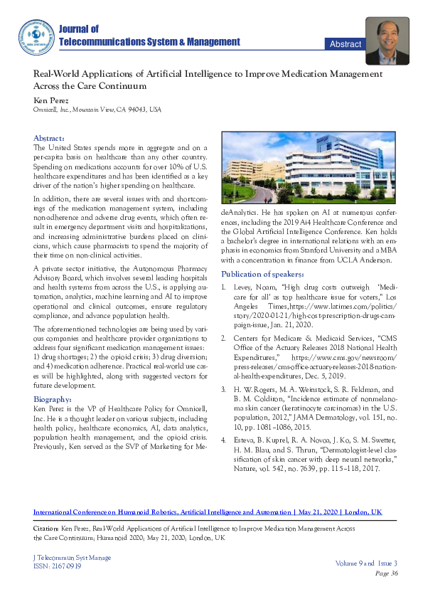 (PDF) Real-World Applications of Artificial Intelligence to Improve ...