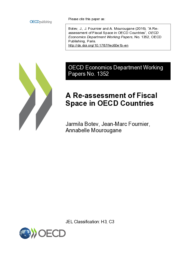 (PDF) A Re-assessment of Fiscal Space in OECD Countries