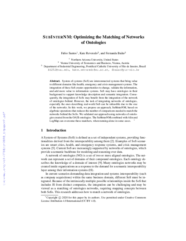 (PDF) SUBINTERNM: optimizing the matching of networks of ontologies