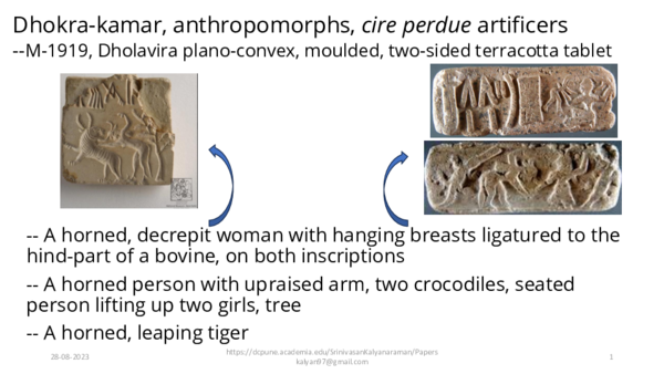 (PDF) Dhokra-kamar anthropomorphs cire perdue artificers