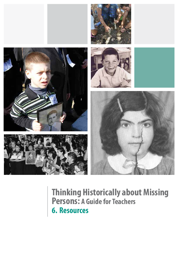 (PDF) Thinking Historically about Missing Persons: A Guide For Teachers