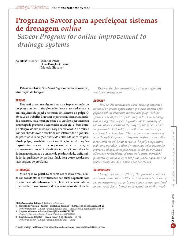 (PDF) Programa Savcor para aperfeiçoar sistemas de drenagem online ...