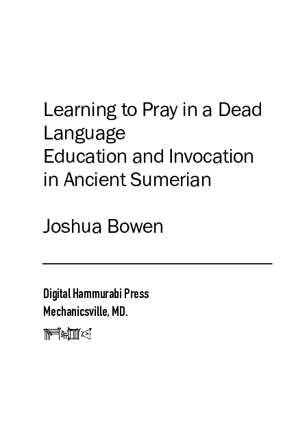 (PDF) Learning to Pray in a Dead Language Education and Invocation in ...
