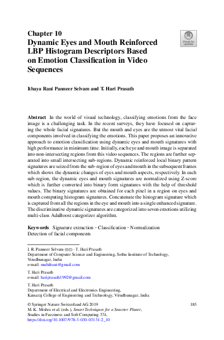 (PDF) Dynamic Eyes and Mouth Reinforced LBP Histogram Descriptors Based ...