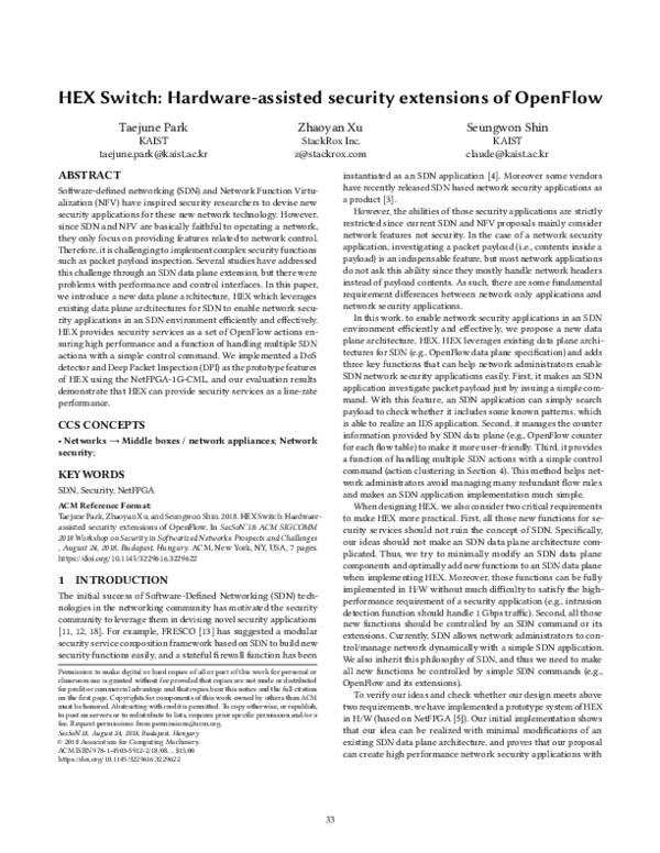 (PDF) HEX Switch | Zhaoyan Xu - Academia.edu