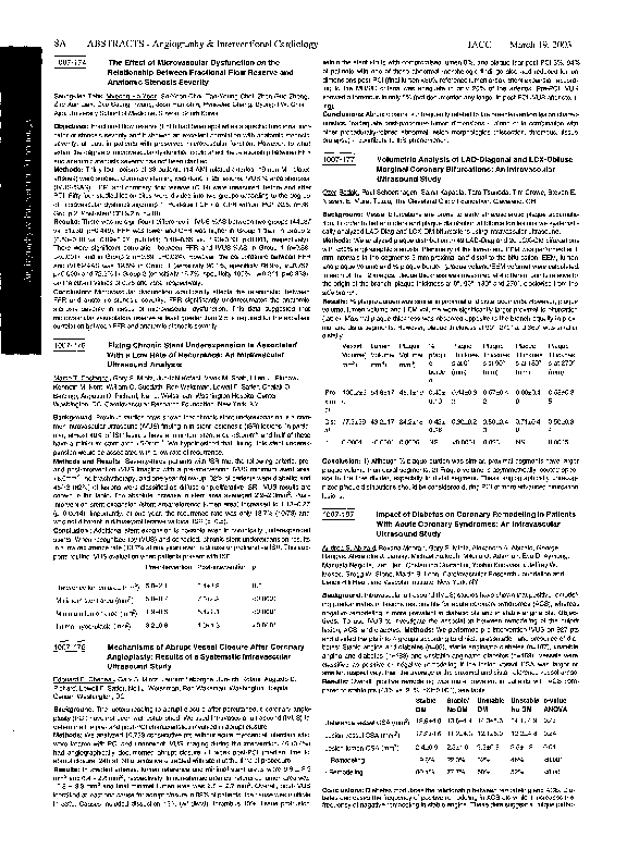 (PDF) Volumetric analysis of LAD-diagonal and LCX-obtuse marginal ...