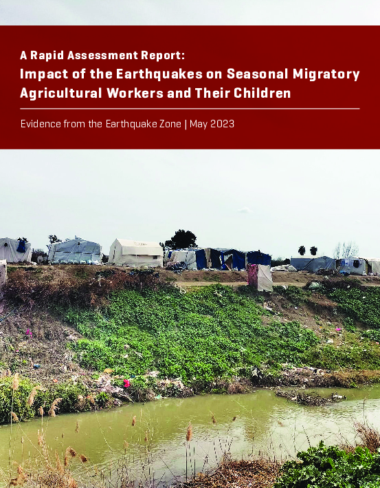 (PDF) A Rapid Assessment Report: Impact of the Earthquakes on Seasonal ...
