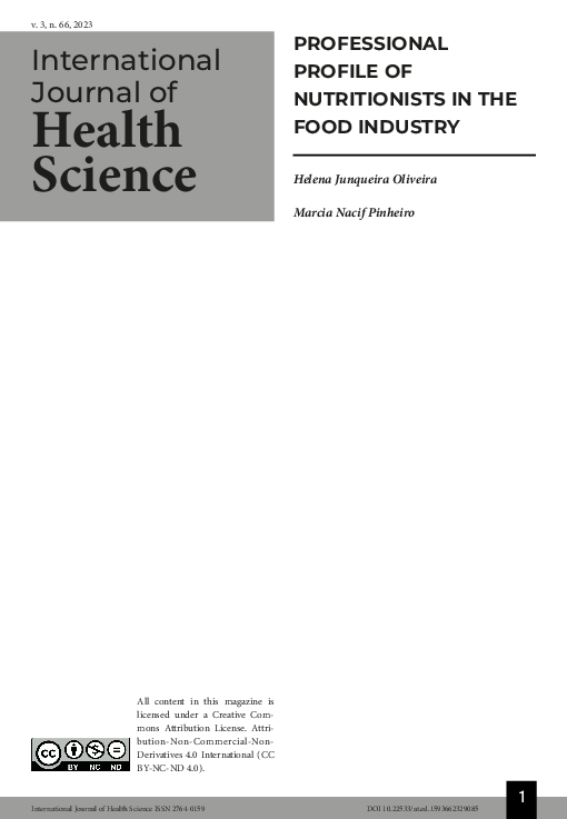 (PDF) PROFESSIONAL PROFILE OF NUTRITIONISTS IN THE FOOD INDUSTRY (Atena ...