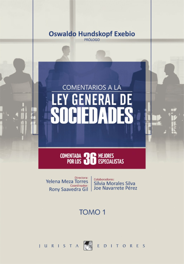 (PDF) Comentarios a la Ley General de Sociedades. Tomo I.