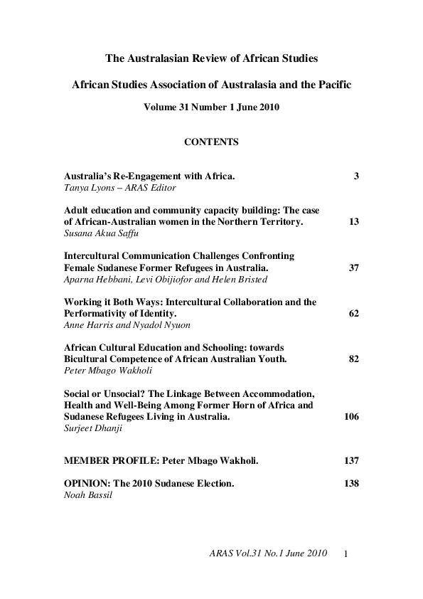 (PDF) Adult education and community capacity building: The case of ...