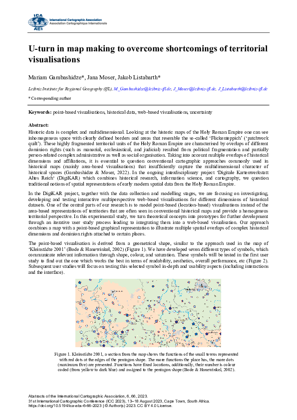 (PDF) U-turn in map making to overcome shortcomings of territorial ...