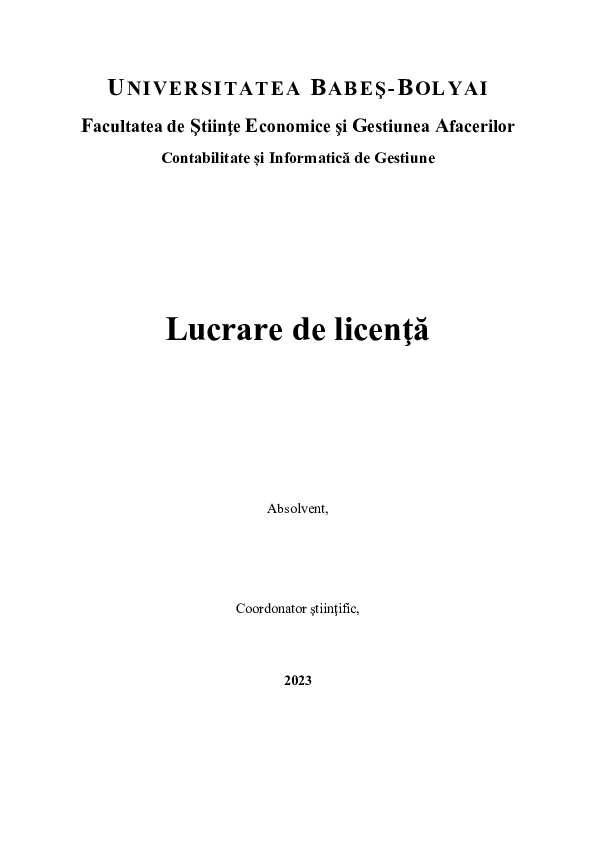 (DOC) Licenta
