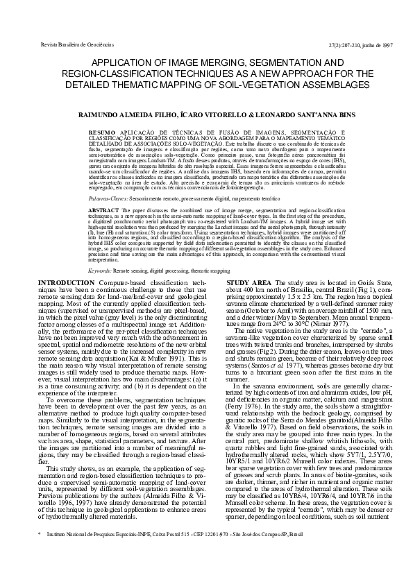 (PDF) Application of Image Merging, Segmentation and Region ...