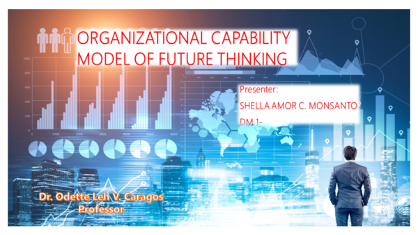 (PDF) Organizational Capability: Model of Future Thinking