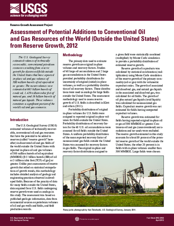 (PDF) Assessment of potential additions to conventional oil and gas ...
