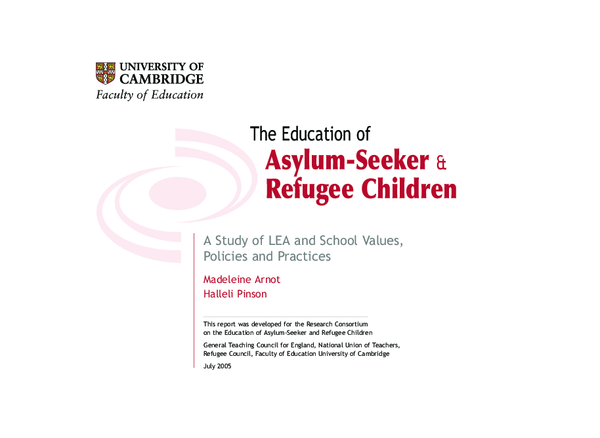(PDF) This report was developed for the Research Consortium on the ...
