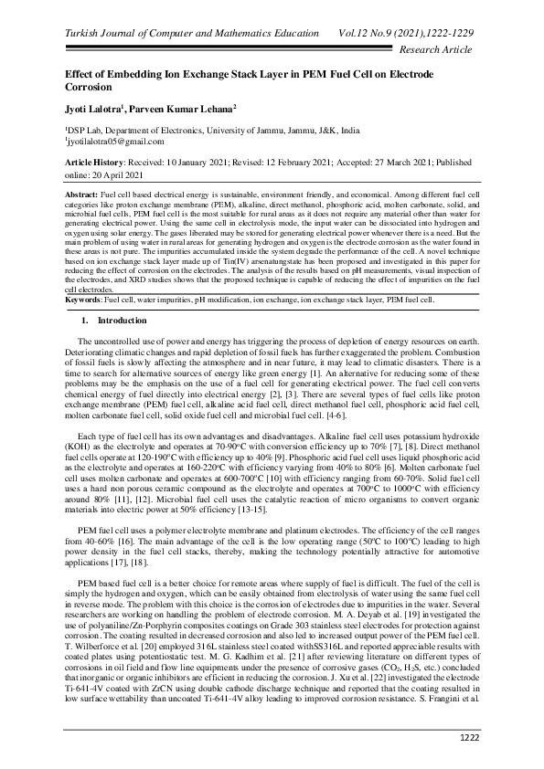 (PDF) Effect of Embedding Ion Exchange Stack Layer in PEM Fuel Cell on ...