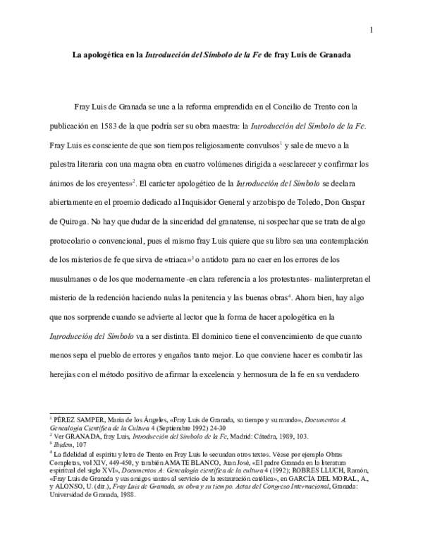 (DOC) La apologética en la "Introducción del Símbolo de la Fe" de fray ...