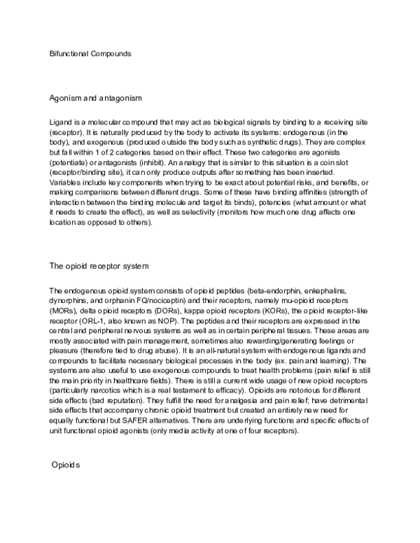 (PDF) Bifunctional Compunds edited