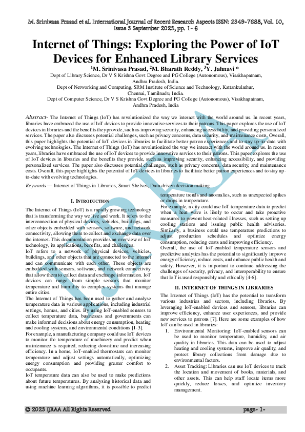 (PDF) Internet of Things: Exploring the Power of IoT Devices for ...