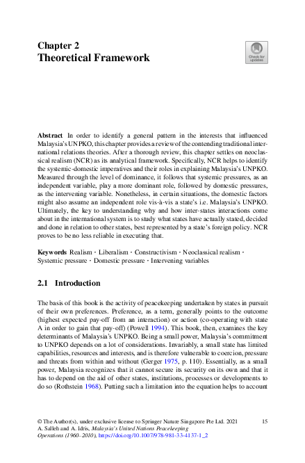 (PDF) Theoretical Framework