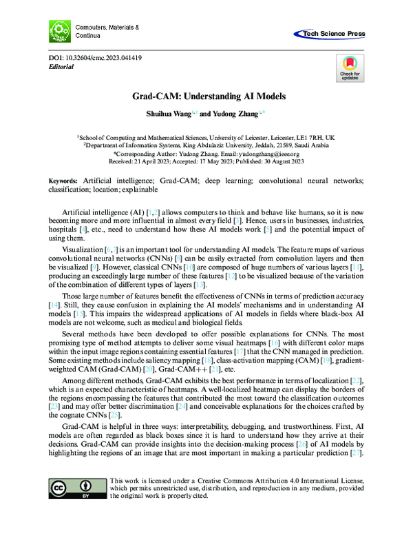 (PDF) Grad-CAM: Understanding AI Models