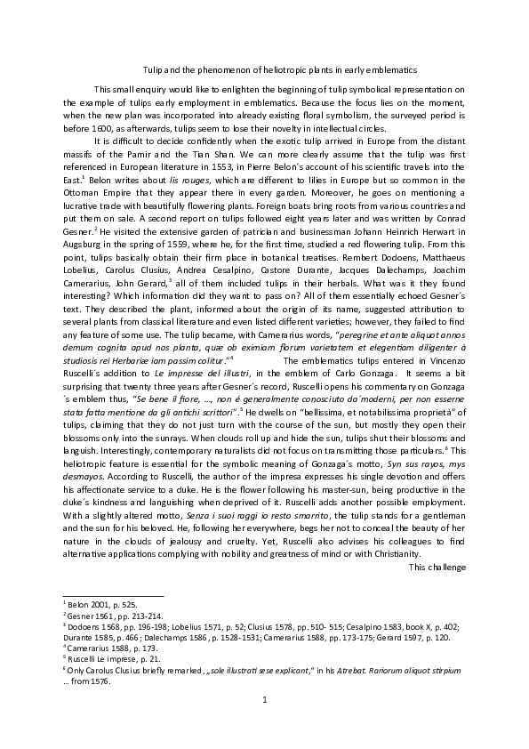 (DOC) Tulip and the phenomenon of heliotropic plants in early emblematics